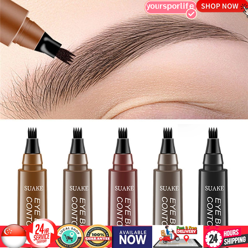 Eyebrow Pencil Four-head Bifurcated Eyebrow Pencil Extremely Thin ...