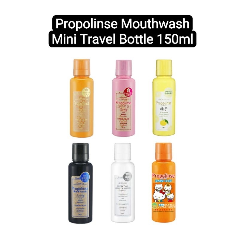 Propolinse Japan Propolis Mouthwash Travel Mini Bottle 150ml - Standard ...