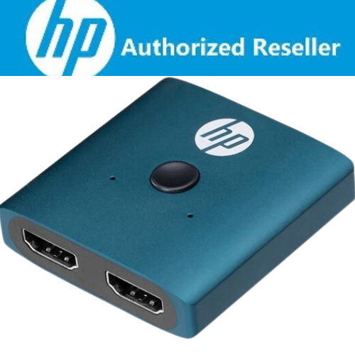 HP 2 IN 1 OUT 4K 30Hz HDMI Switcher (DHC-HD01V) | Shopee Singapore