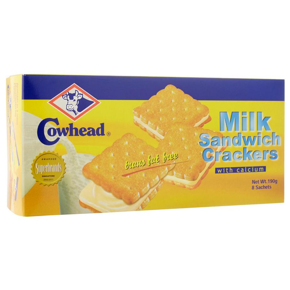 Cowhead Milk Cream Crackers 190g | Shopee Singapore