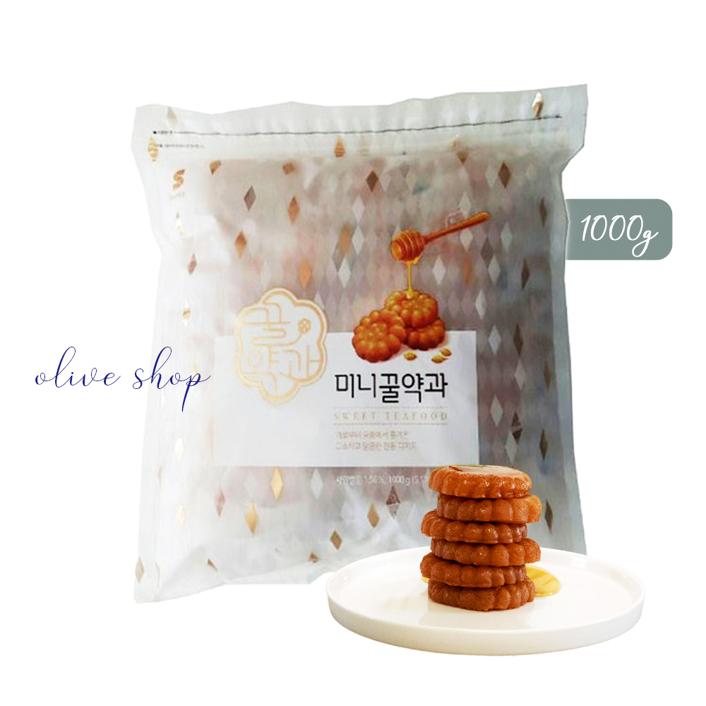 OLIVE Shop [Samlip] Korean Traditional Mini Honey Snack Yakgwa 1000g ...