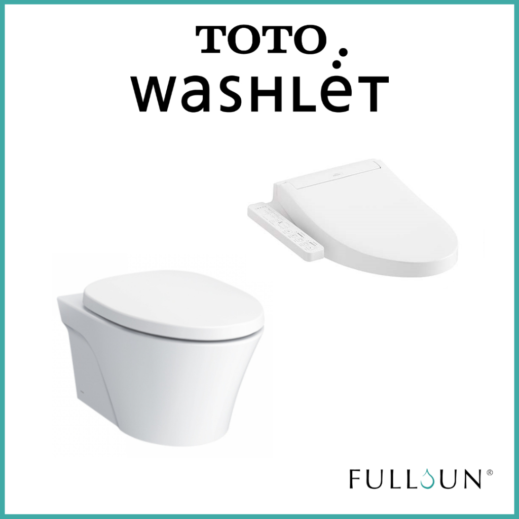 [Bulky] TOTO AVANTE Wall-hung WC Bowl with WASHLET CW822 / TCF23410ASG ...