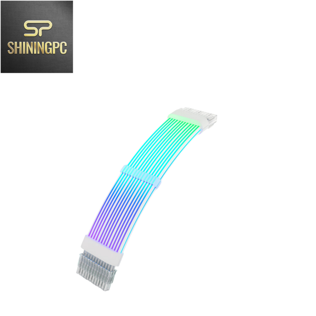 PSU Extension Customize Sleeve RGB Cables ARGB 5V Connection 24 Pin ...