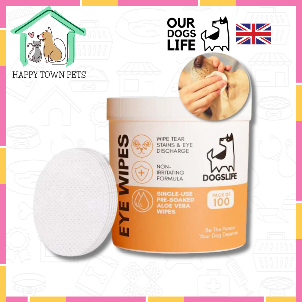 Dogs life Dog Eye Cleaning Wipes | Dog Eye Wipes | Dog Eye Stain ...