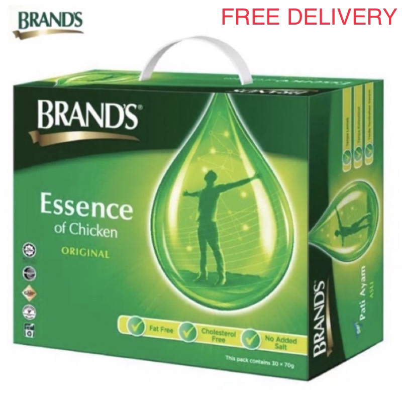 BRAND'S Essence Of Chicken 30s x 70g Made in THAILAND FOR MALAYSIA 🇲🇾 ...