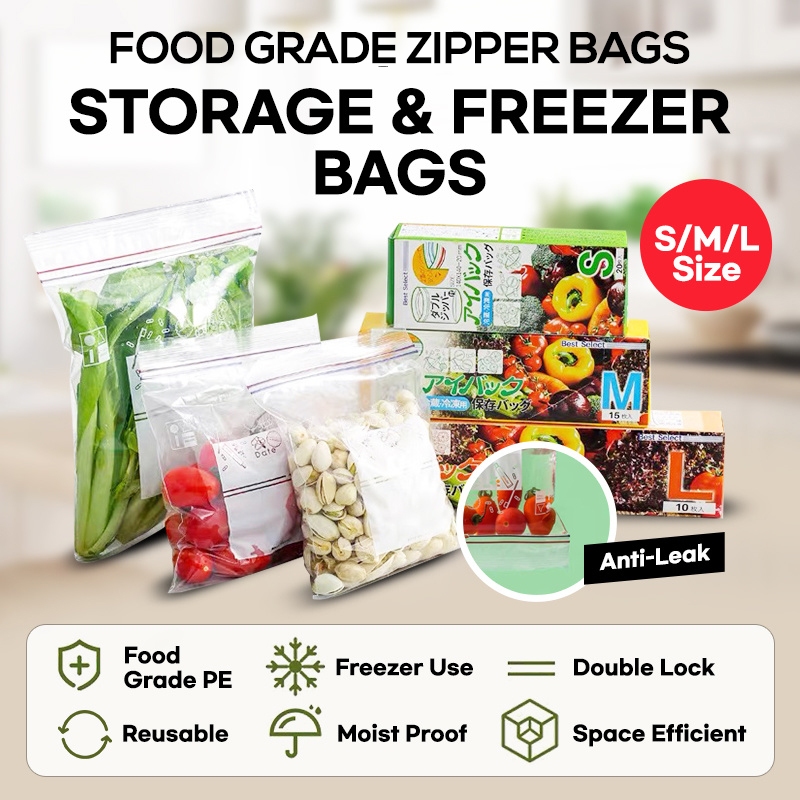 Zipper Bags / Food grade storage & freezer bags zipbag storage bag for ...