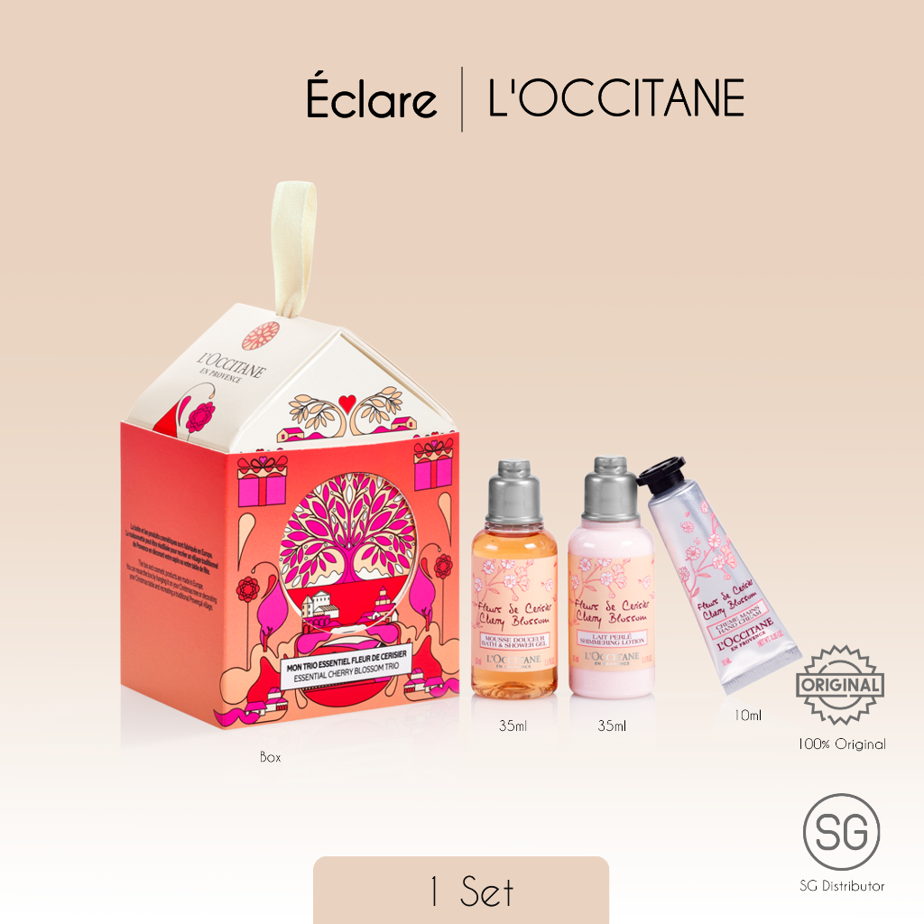 L'Occitane | Essential Trio Gift Set | Shopee Singapore