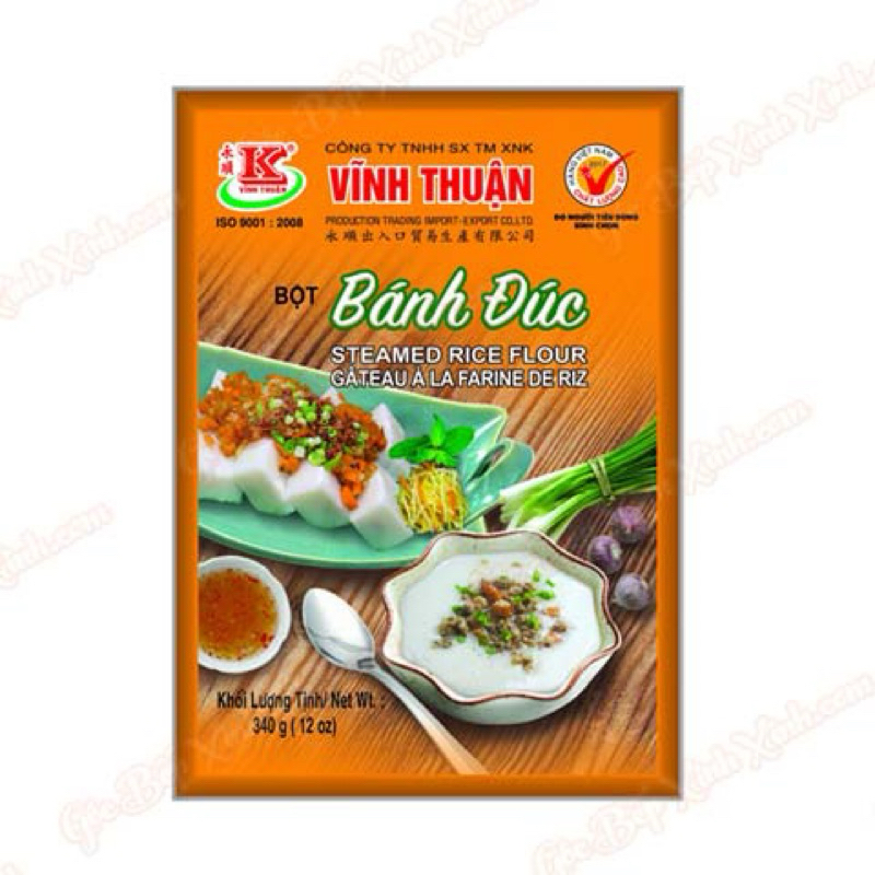 Bot Banh Duc Vinh Thuan - Steamed Rice Flour 340gr | Shopee Singapore