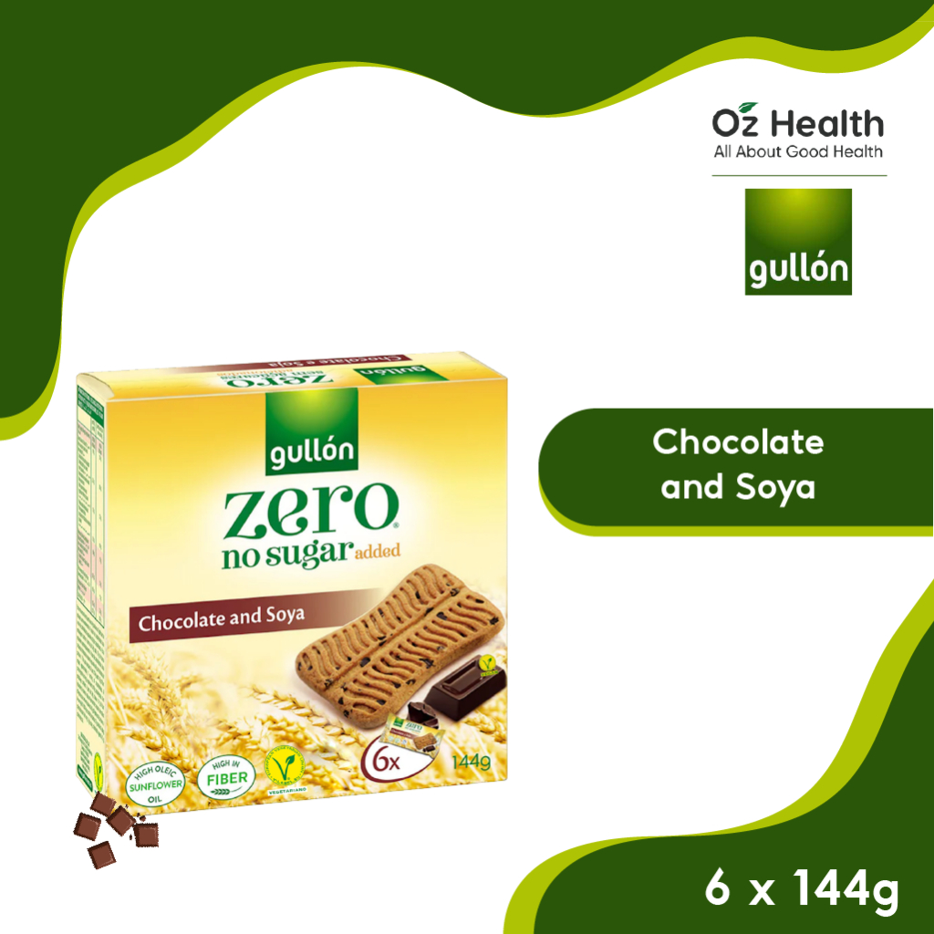 Gullon Zero No Sugar Added Chocolate And Soya 144g Shopee Singapore