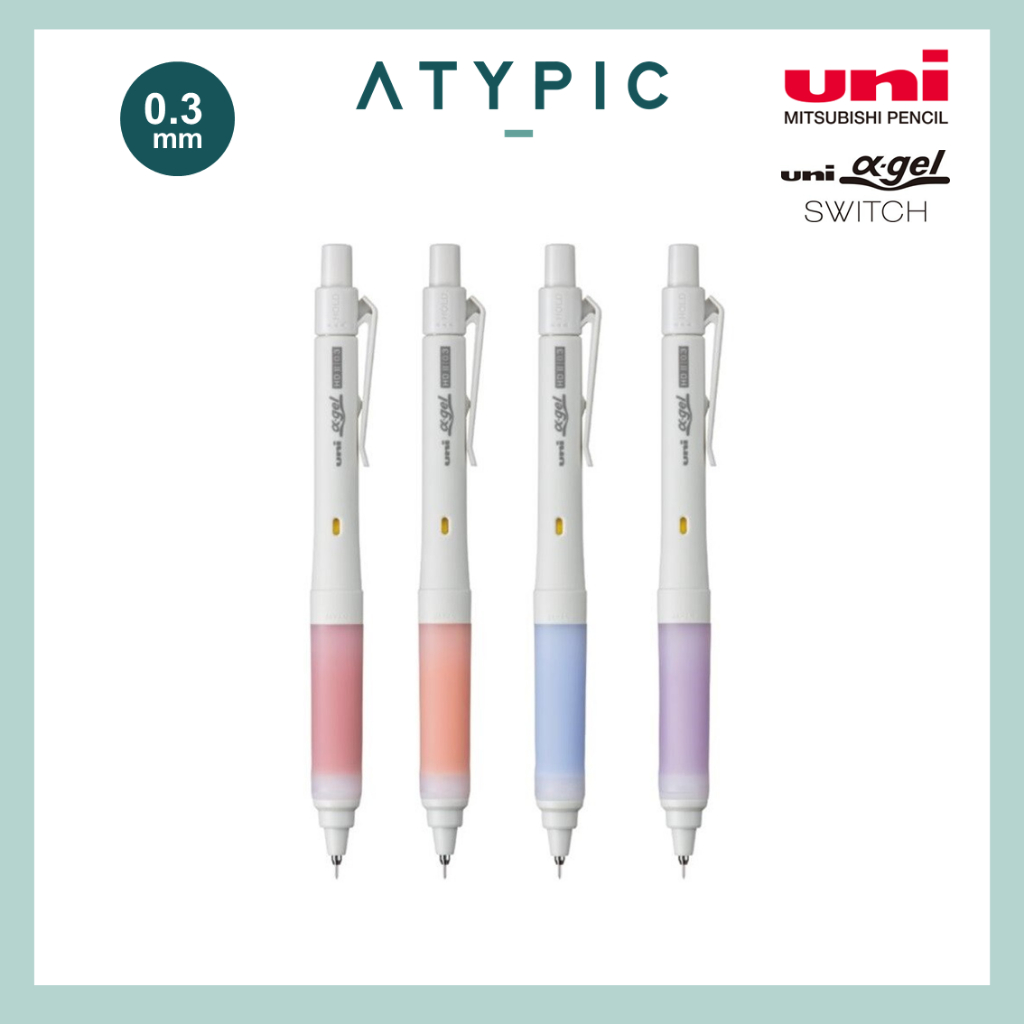 [Limited Edition] Uni Alpha-Gel Switch Kuru Toga Mechanical Pencil ...