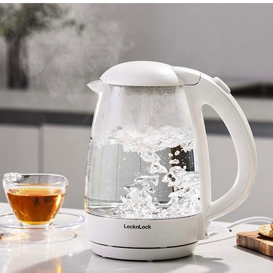 Locknlock Korea Glass Electric Kettle Pot 1.7L | Shopee Singapore
