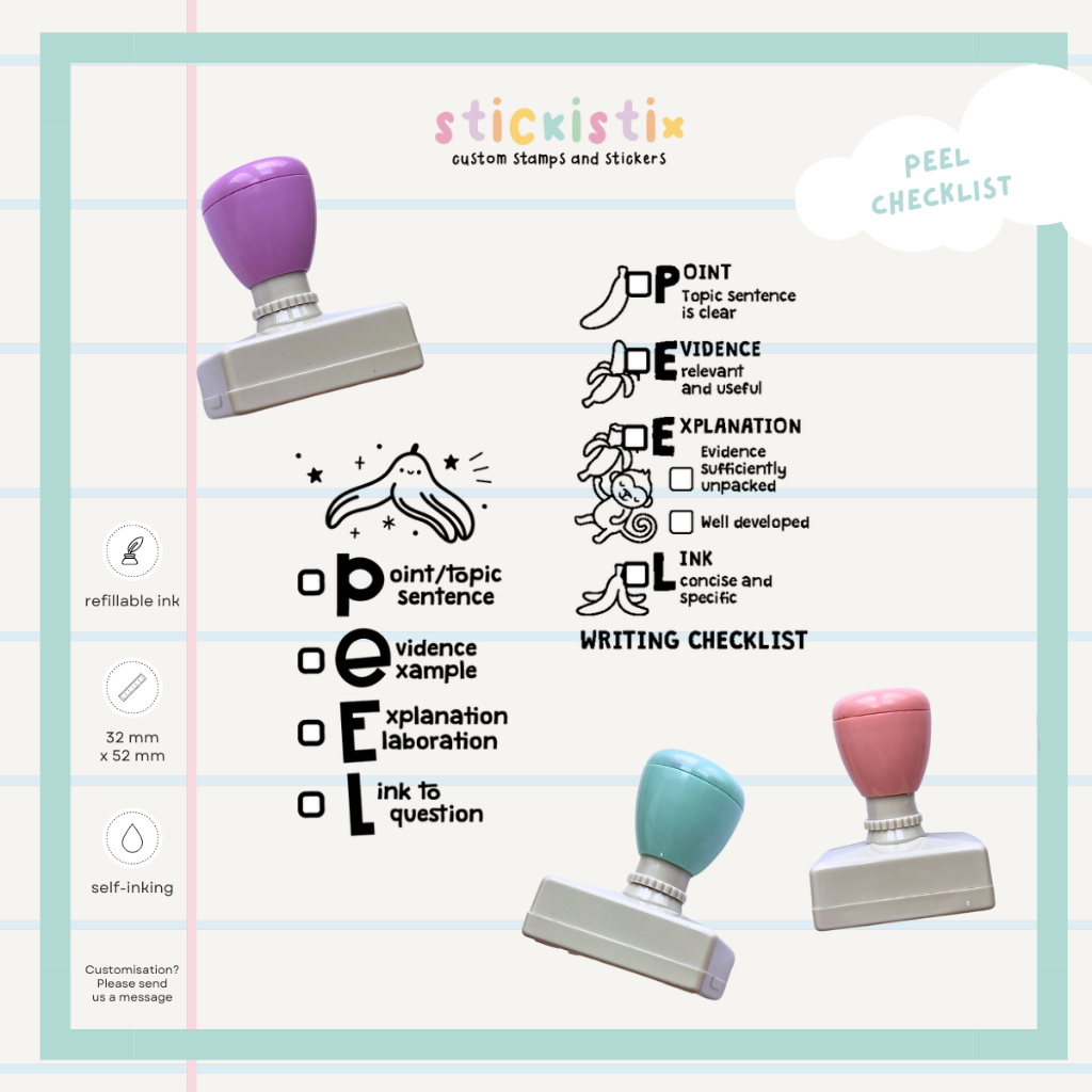 PEEL Checklist | Composition Writing | Marking Rubrics | English ...