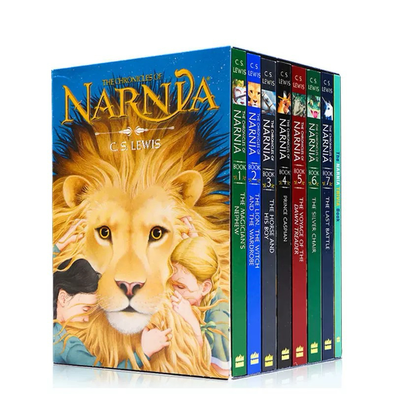 [SG] Original The Chronicles of Narnia by C.S.Lewis 8 Children Story ...
