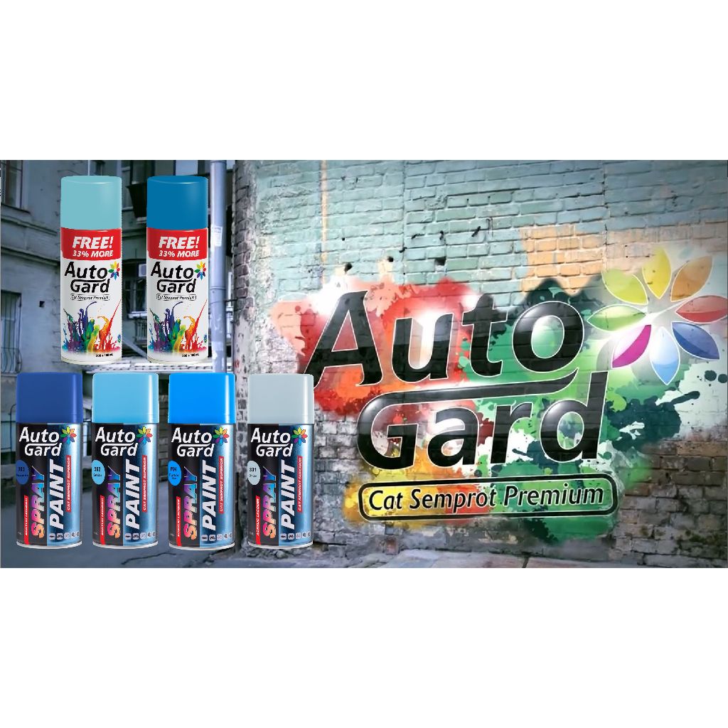 Spray Paint - Blue Colour by AutoGard Automotive Performance Grade ...