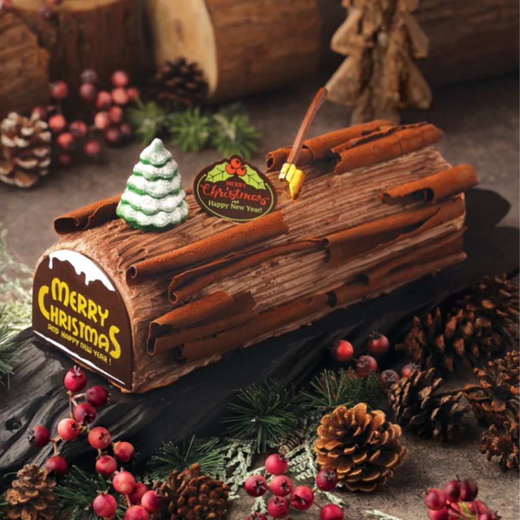 Festive Log Cake (1kg) | Shopee Singapore