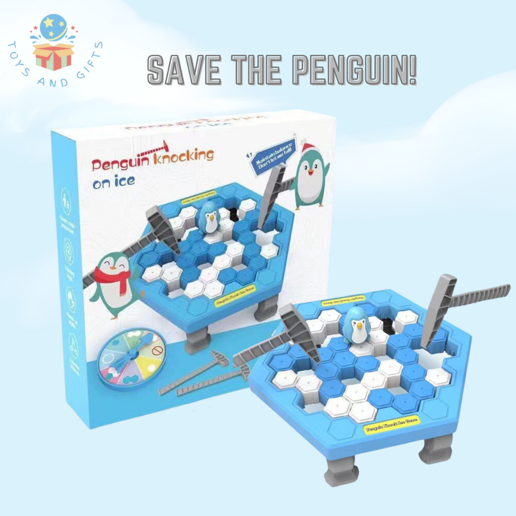 Ice Breaking Save The Penguin Board Game Toys Gifts | Shopee Singapore