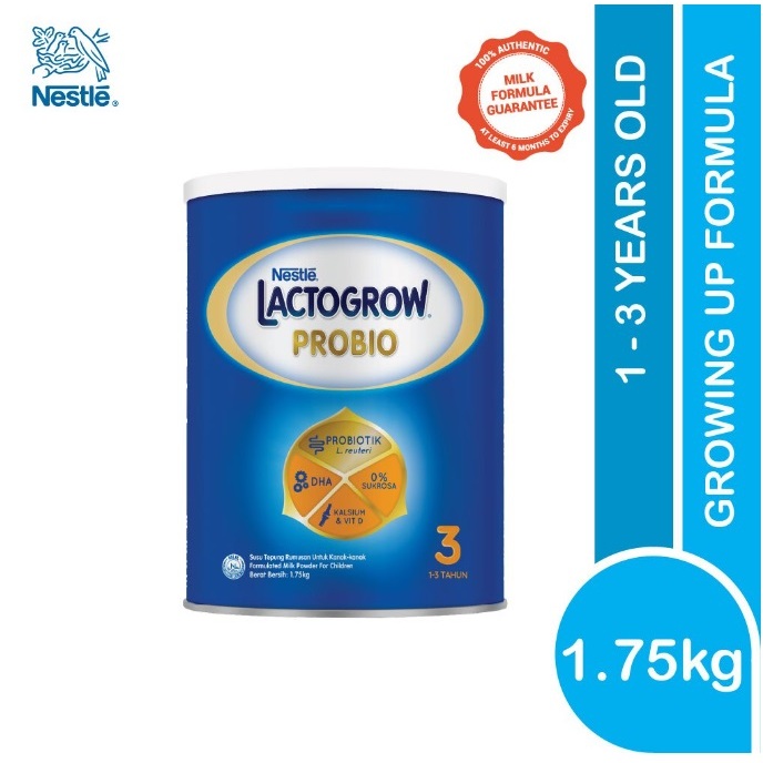 Lactogrow Stage 3 & 4 (1.75Kg Tin/1.8Kg Tin/1.3Kg Refill/1.2Kg Refill ...