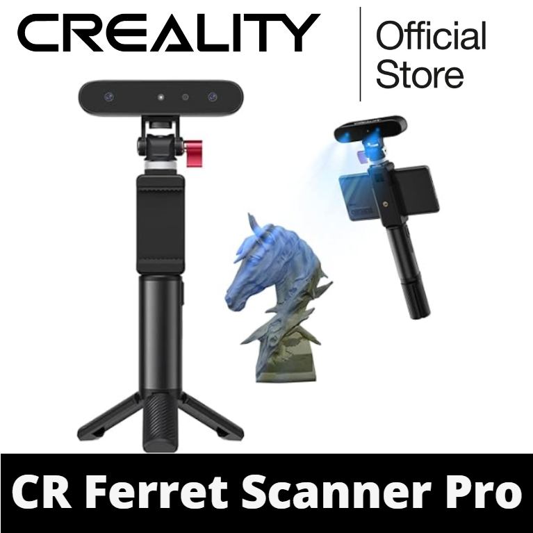 Ender 3 Scanner 3D Creality CR-Scan Ferret Pro - Pour Impression 3D ...