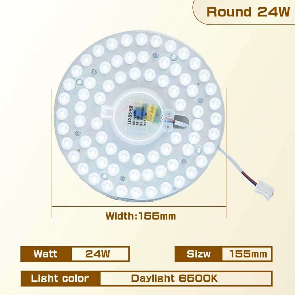 LED Ceiling Light replacement 18W 24W 36W Remote control dimming ...