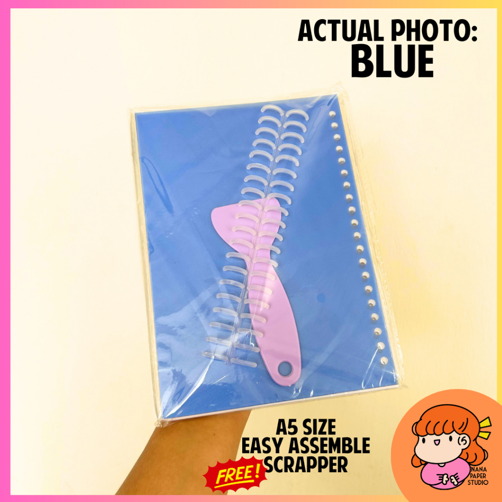 🇸🇬 A5 Blank Sticker Book Album Collection for Stickers Storage ...