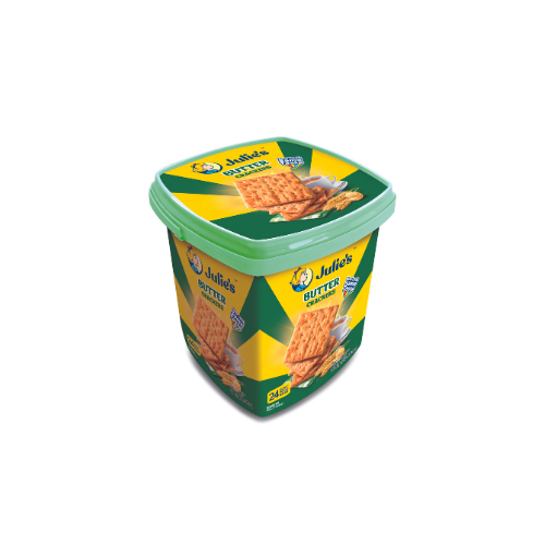 Julie's Butter Crackers Tub 600g | SG Ready Stock | Halal Biscuits ...