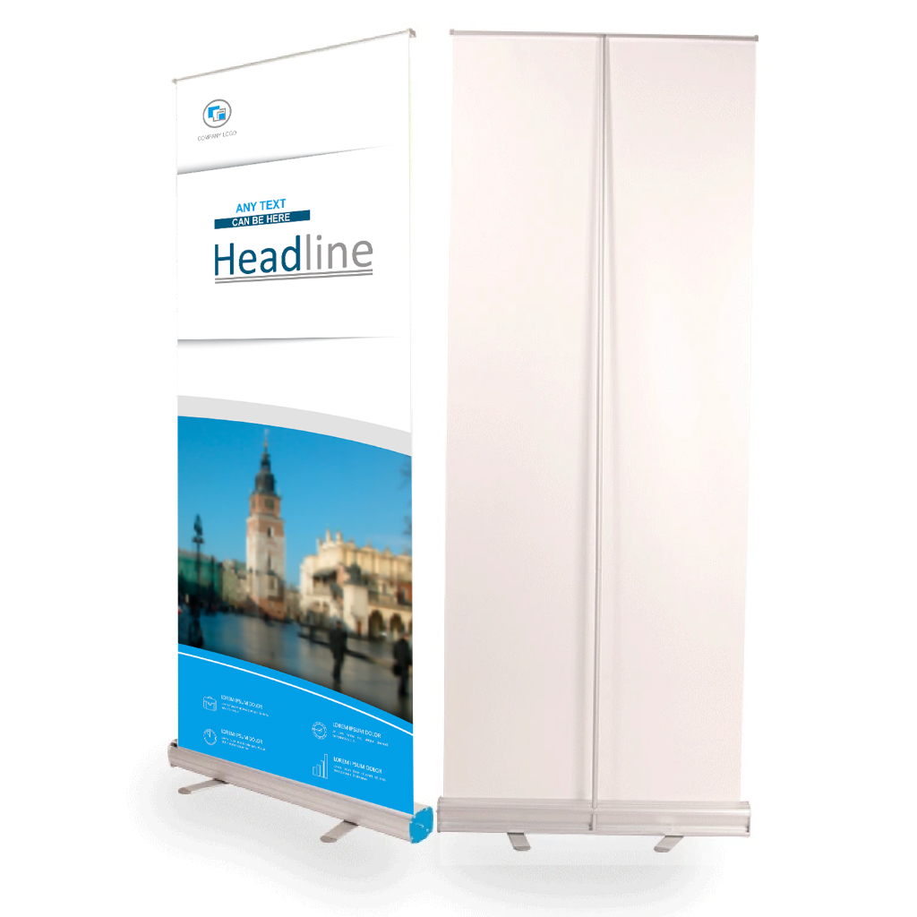 Roll-up Banner poster Standee +PVC banner Printing 80cm X 200cm ...