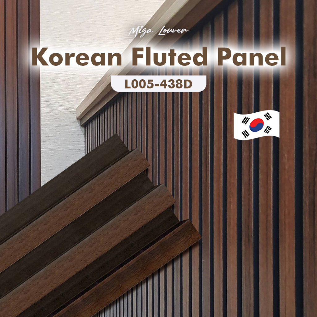 LOVEHOUSE226 Miga Korean Louver Wall Panel Decoration Fluted Panel L005 ...