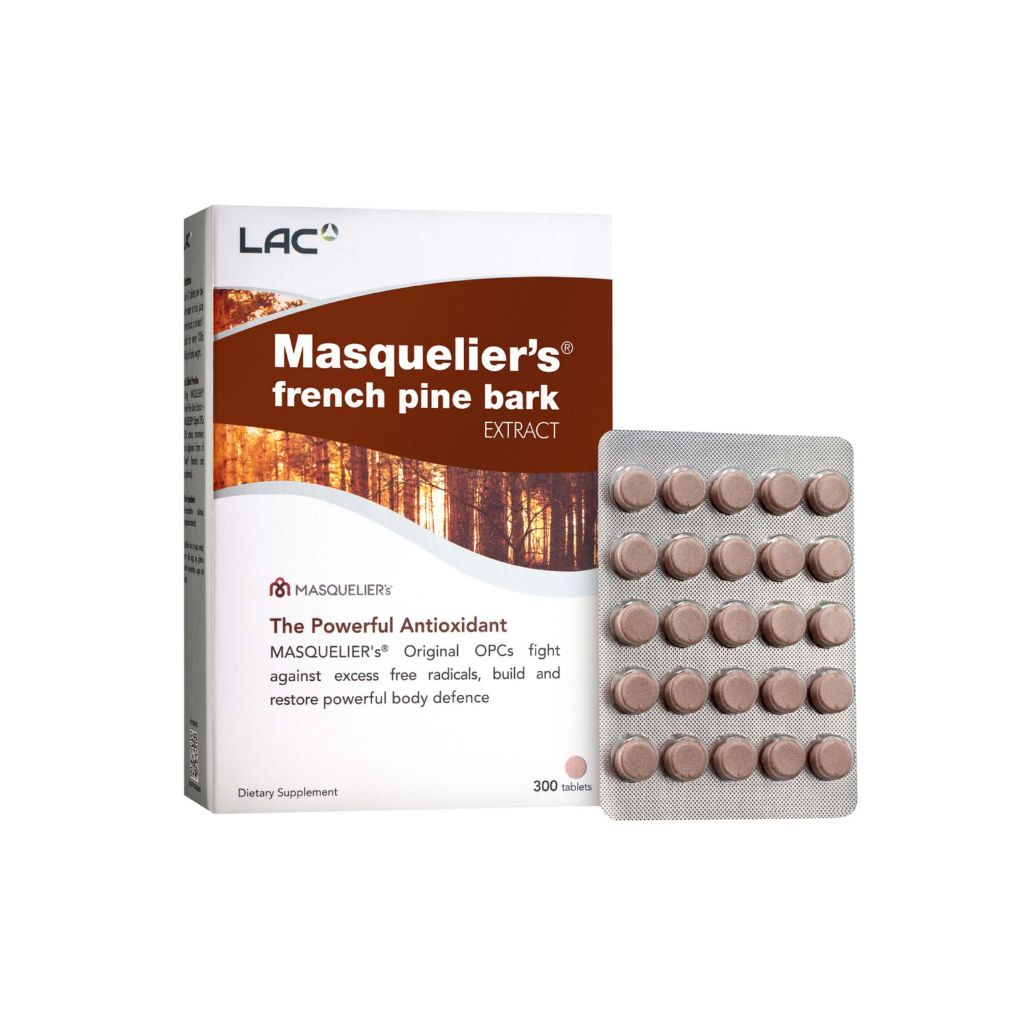 LAC Masquelier's French Pine Bark Extract (175 / 300 tabs) | Shopee ...