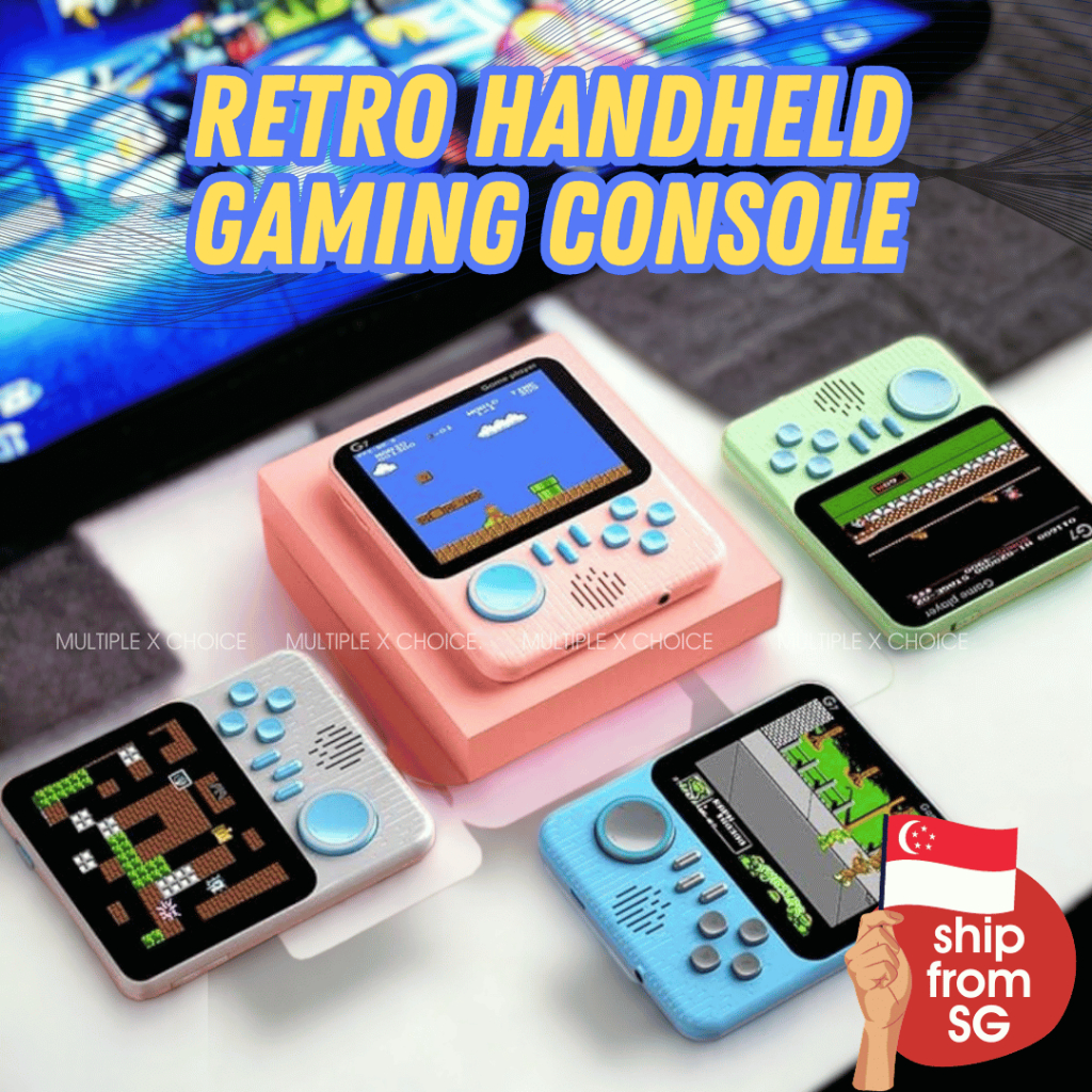 G7 Retro Mini Handheld Game Console Portable Ultra-thin Vintage Gaming ...
