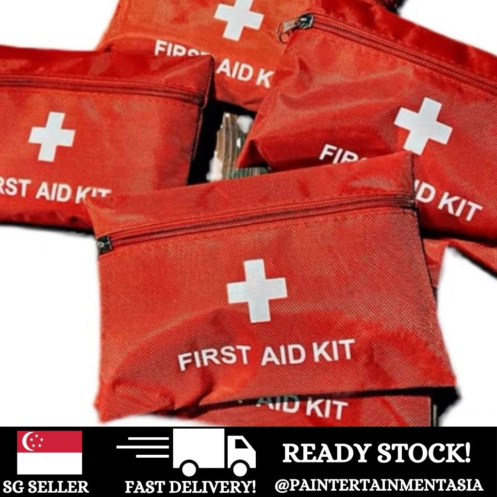 [SG SELLER] First aid kit pouch | First aid travel pouch | Emergency ...