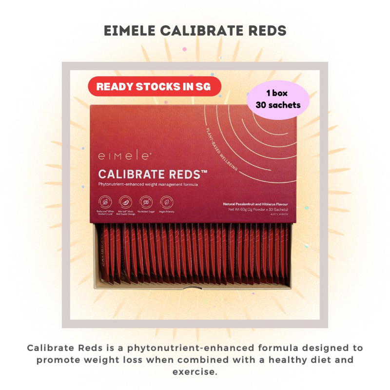 [100% AUTHENTIC & READY STOCKS] Eimele Calibrate Reds | Shopee Singapore