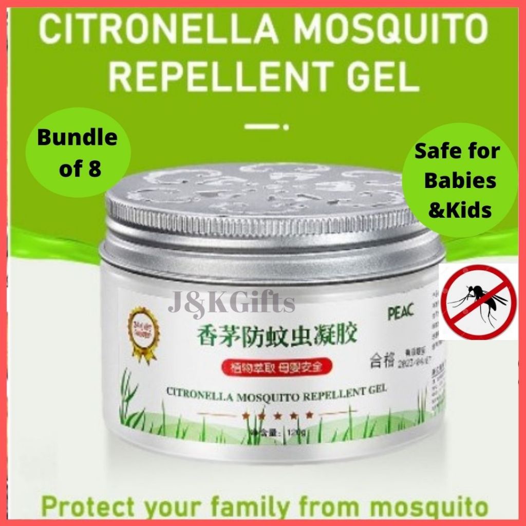 Citronella Mosquito Repellent Gel insects per bottle | Shopee Singapore