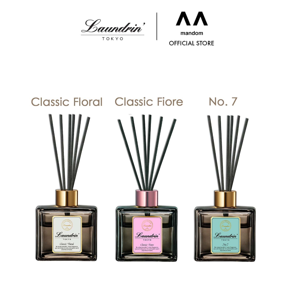 Laundrin Premium Perfume Room Diffuser 80ml (Reed Diffuser) | Shopee Singapore
