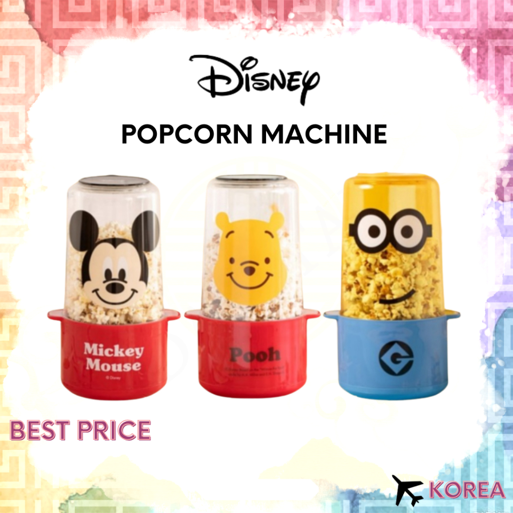 [Disney x Universal] Popcorn Machine Maker / Pooh Mickey Mouse Minions ...