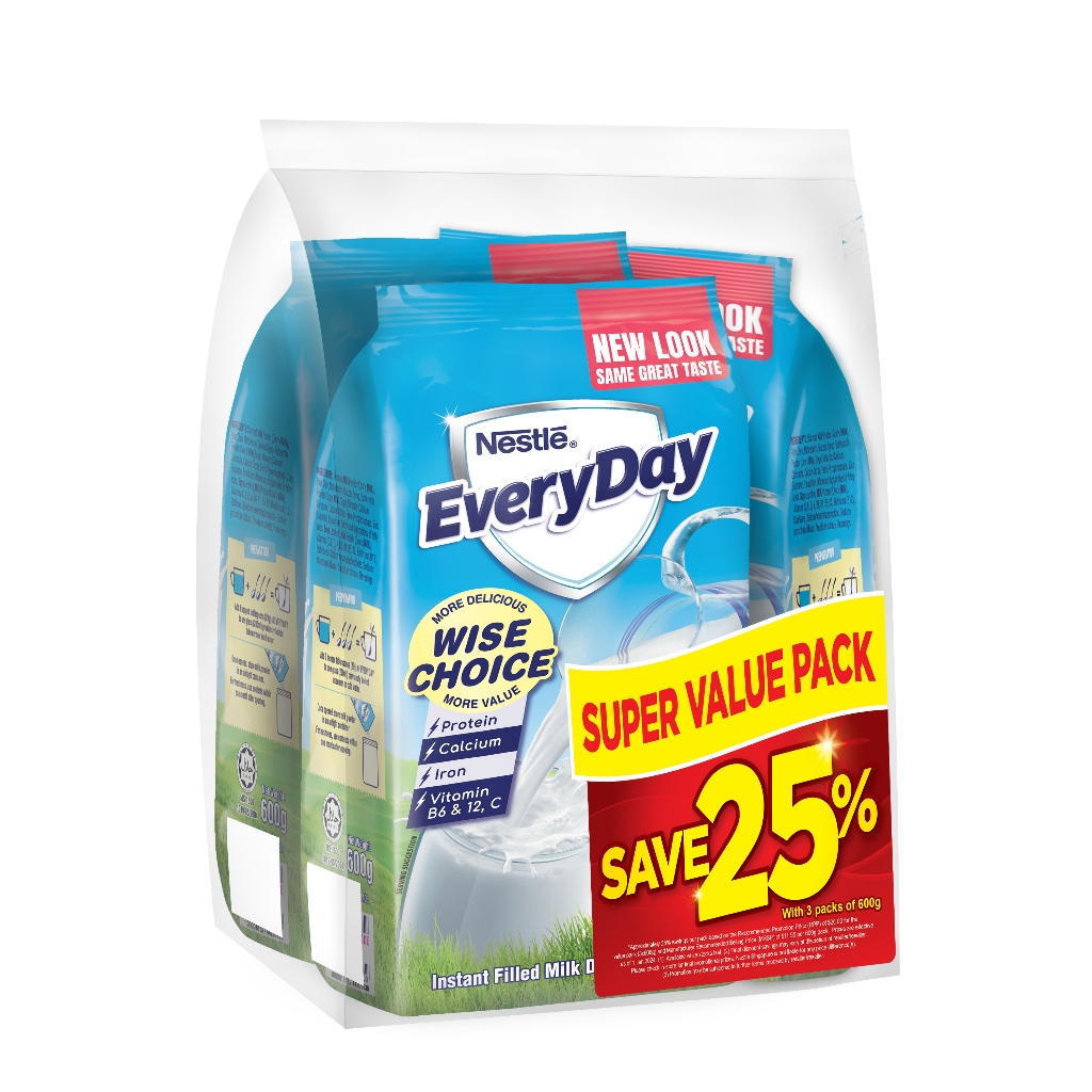 [VALUE PACK] EVERYDAY Value Pack 3x600g (Save 25%) | Shopee Singapore