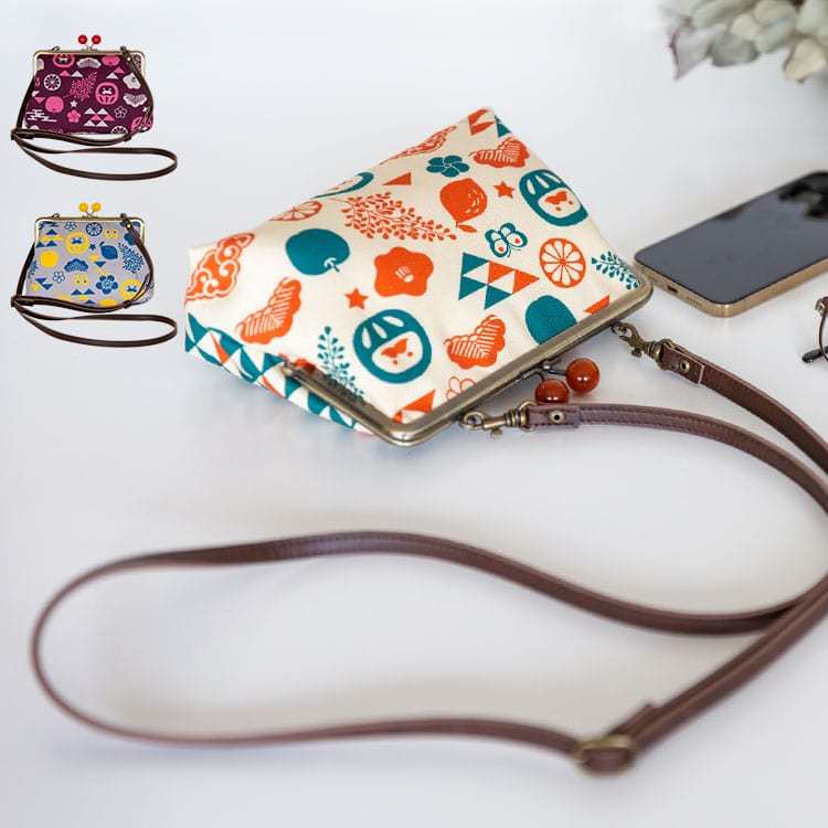 【Direct from Japan】inokichi Horizontal pochette Gamaguchi [ Fukumaneki ...