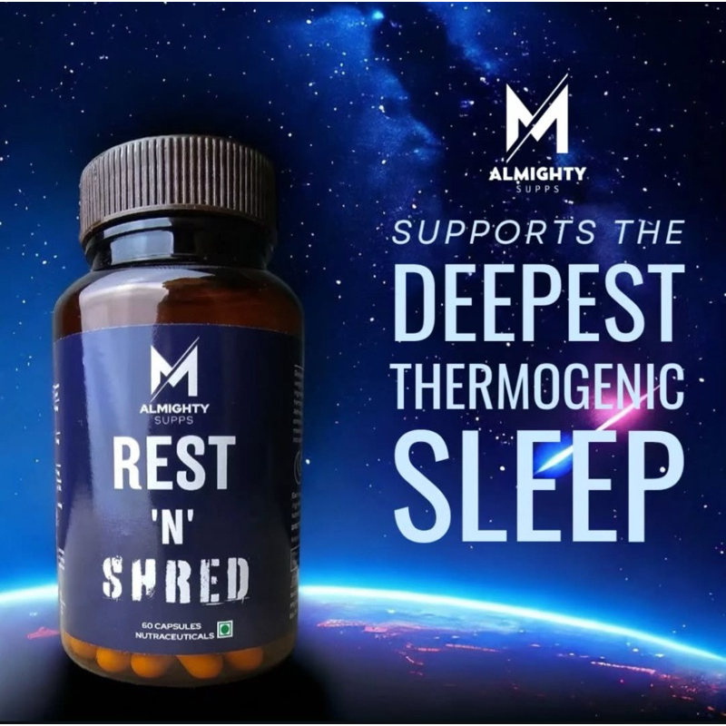 ALMIGHTYSUPPS Rest 'N' Shred - 60 CAPSULES | Shopee Singapore