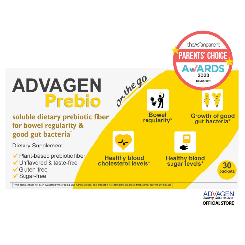 Fibrosol ADVAGEN Prebio - Soluble Prebiotic Fiber Powder Packets for ...