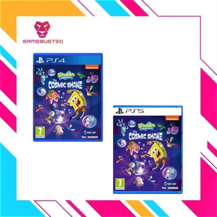 PS4 / PS5 SpongeBob SquarePants: The Cosmic Shake (R2/Eng/Chinese ...