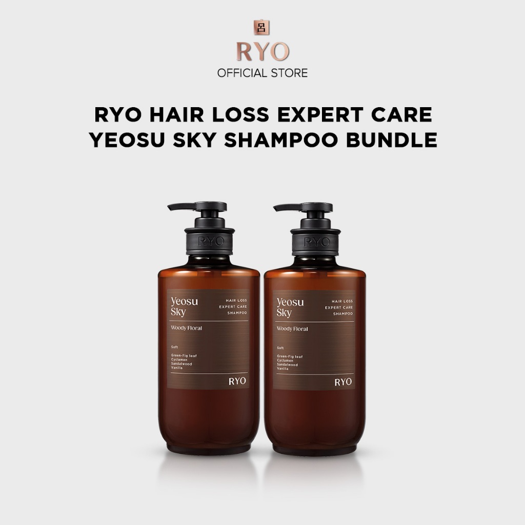 Ryo [Bundle of 2] Hair Loss Expert Care Perfume Shampoo - Yeosu Sky ...