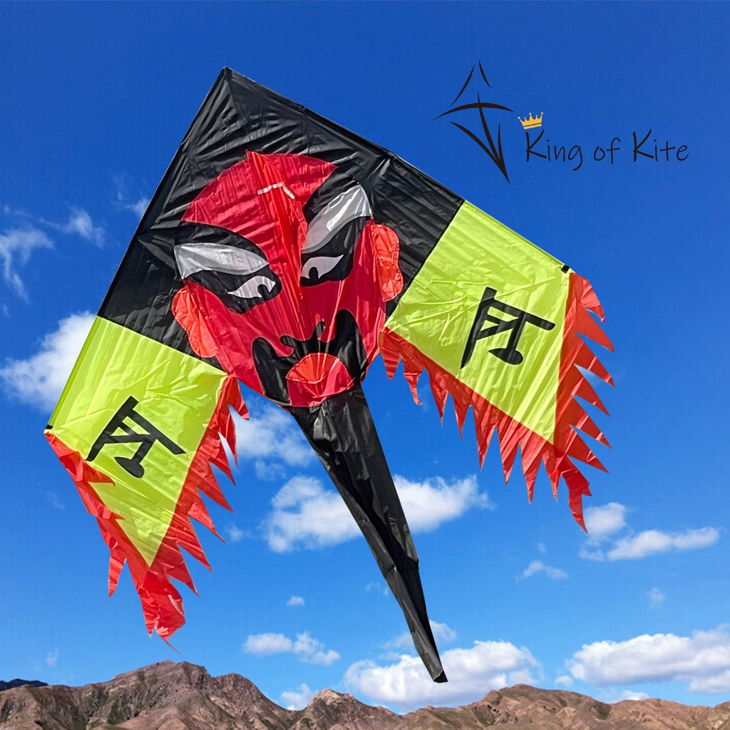 传统脸谱风筝 单线风筝 Traditional mask kite single line kite | Shopee Singapore