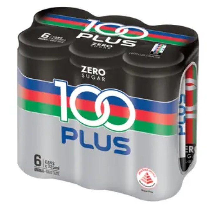 100 Plus Zero Sugar Isotonic Drink (6 x 325ml) | Shopee Singapore
