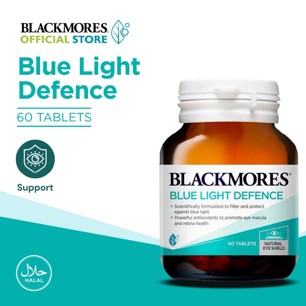 [Limited Time Deal] Blackmores Blue Light Defence (60s) | For Eye ...