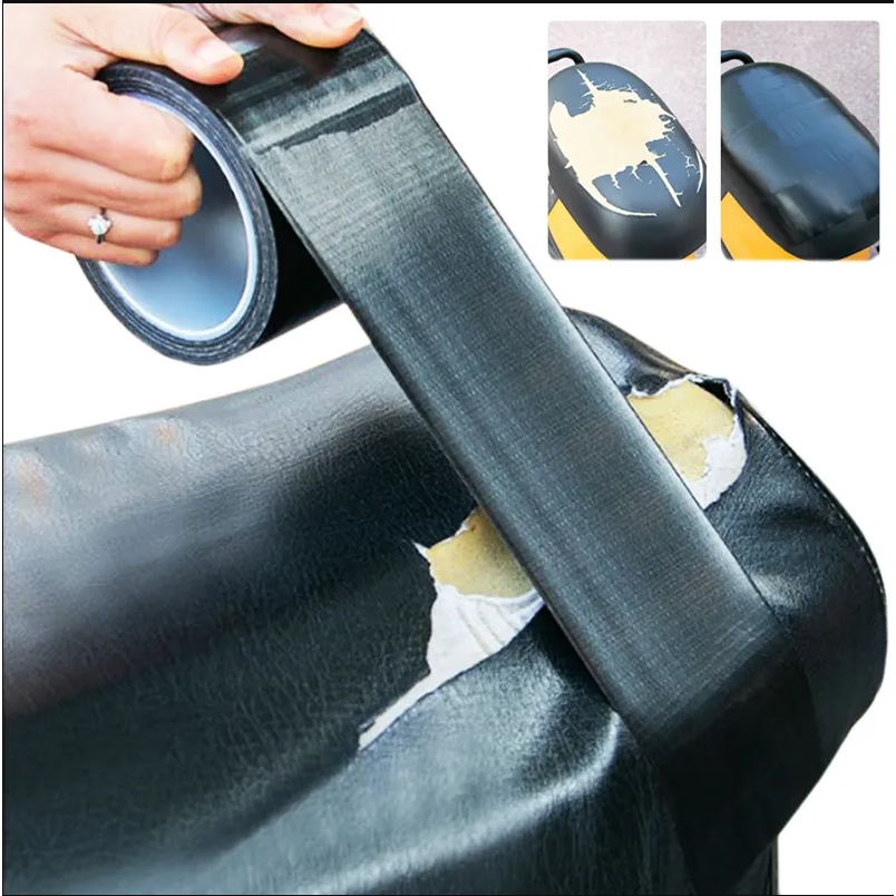 Black Acetic Acid Self Adhesive Tape Flame Retardant High Temperature ...