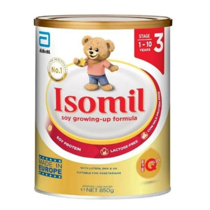 Isomil® Stage 3 Soy Growing-Up Formula 850g (1-10 years) | Shopee Singapore
