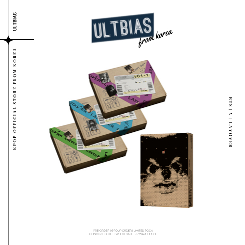 BTS V | Layover (Cover type, Weverse Album ver.) | Shopee Singapore