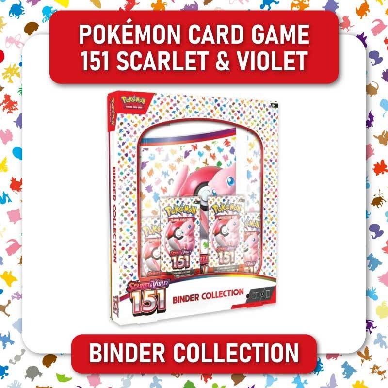 POKÉMON CARD GAME: 151 Binder Collection [Scarlet & Violet] | Shopee ...