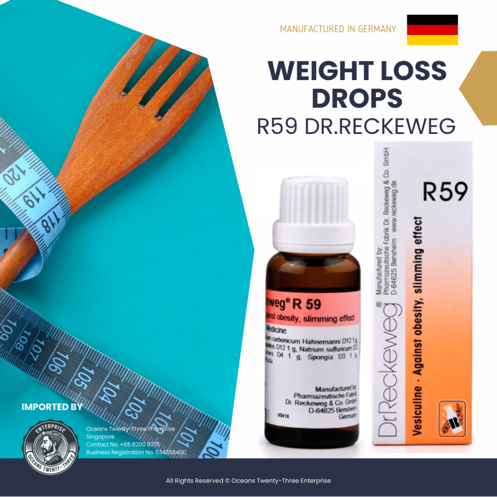 [READY STOCK SG] R59 Dr. Reckeweg Weight Loss Drops | Homeopathy ...