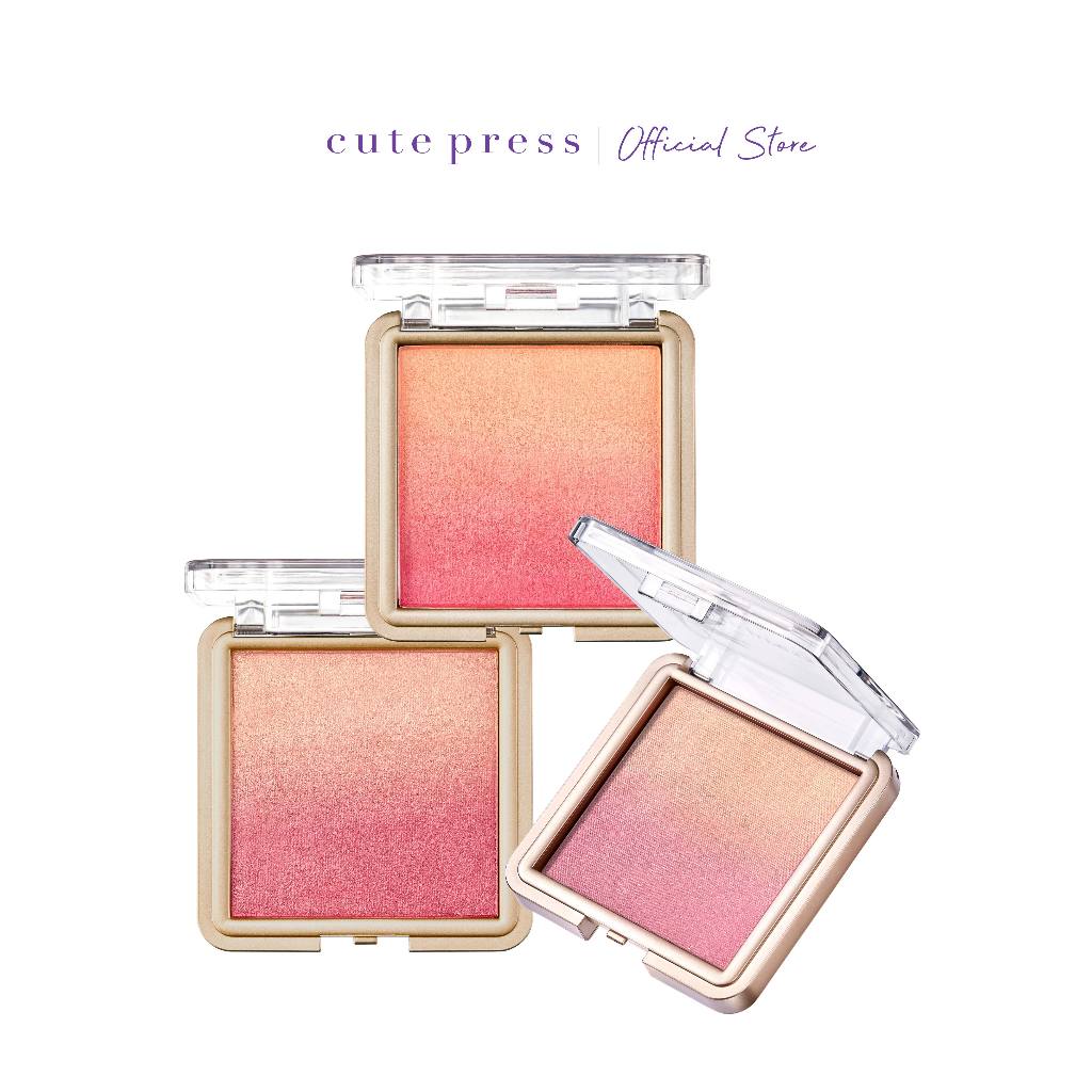 Cute Press Nonstop Beauty Ombre Mini Blush (5g.) | Shopee Singapore