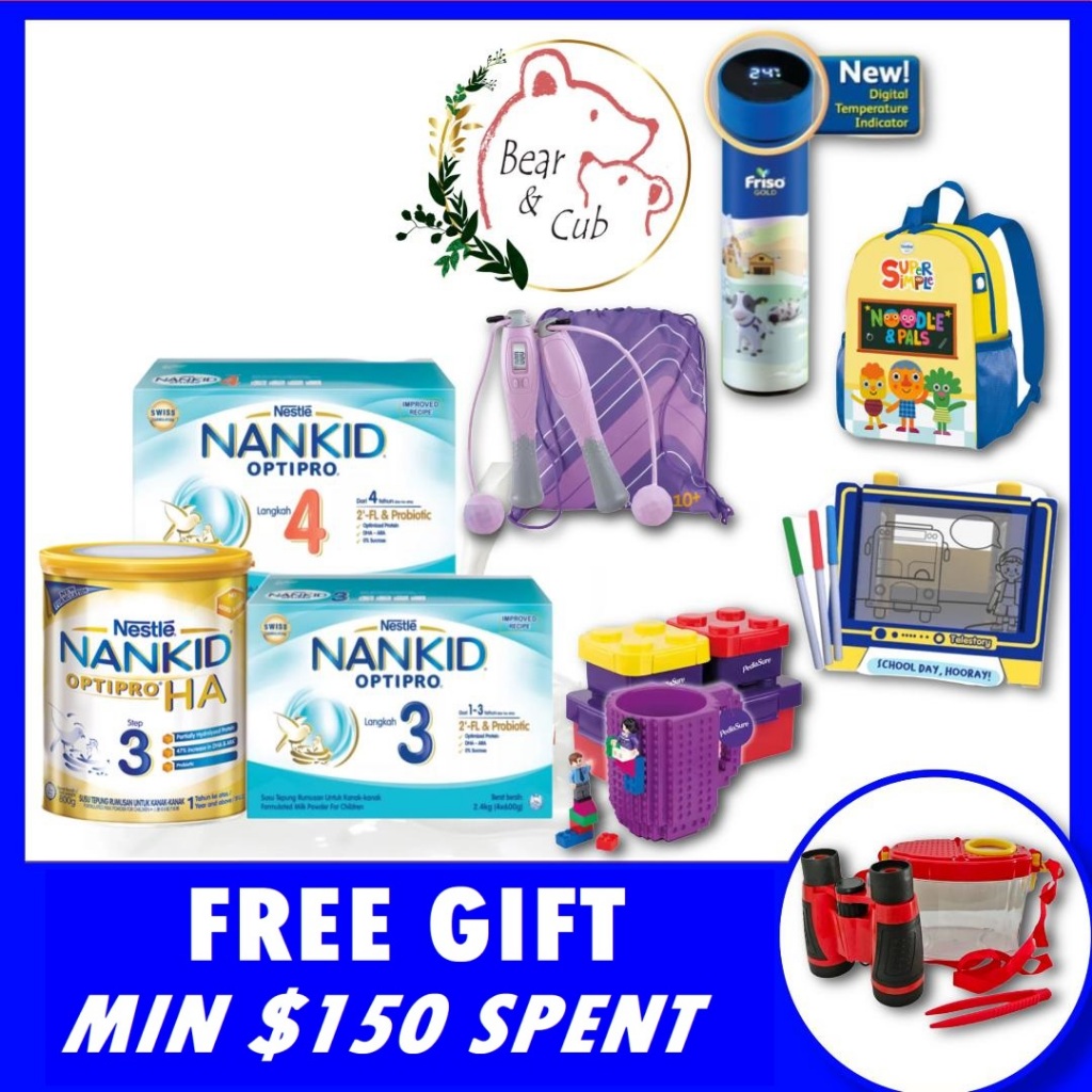 NANKID OPTIPRO 3/4 (2.2kg) & NANKID HA 3 (800g) | Shopee Singapore